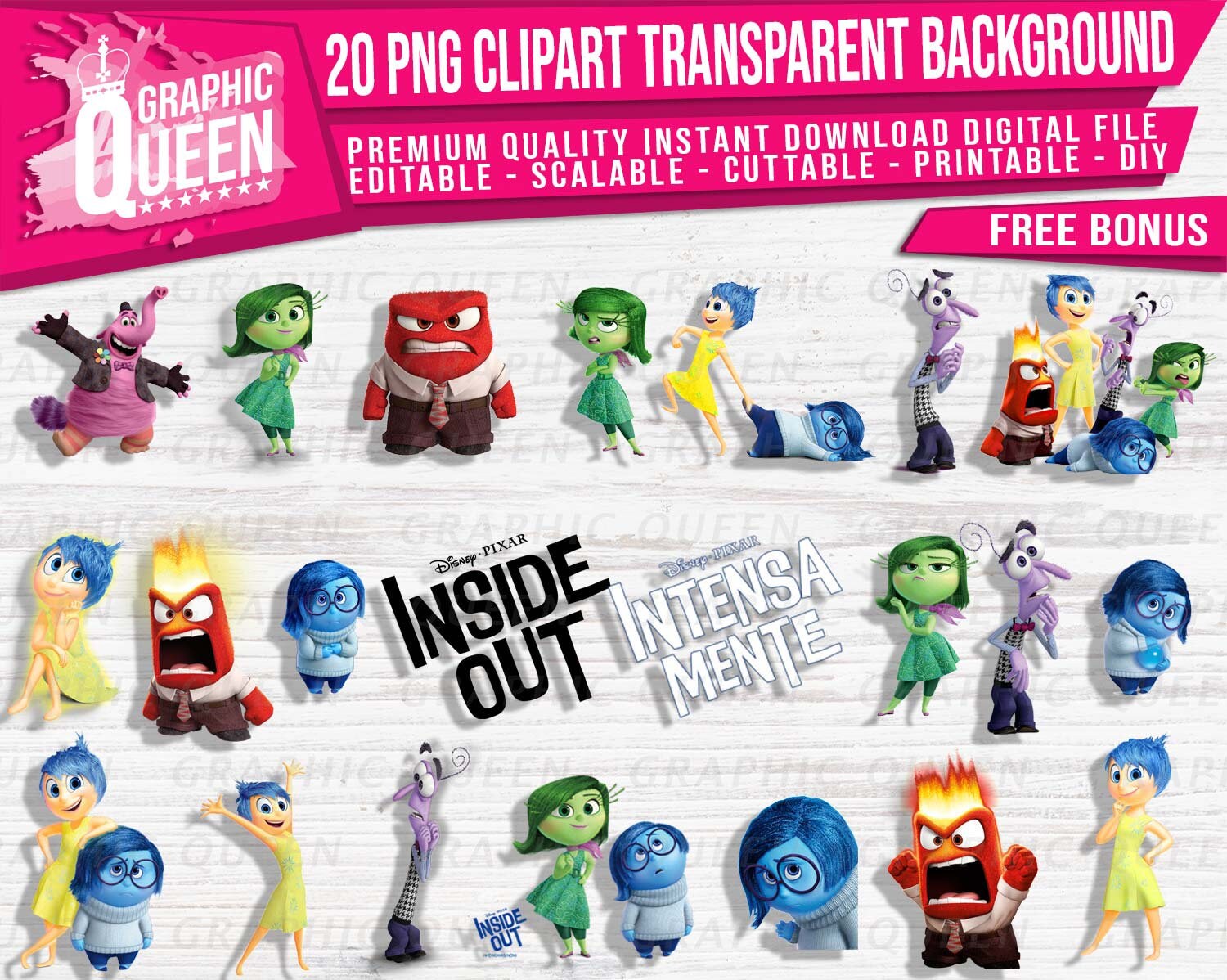 Inside Out Font and Numbers Inside Out Alphabet Ttf and Otf | Etsy UK