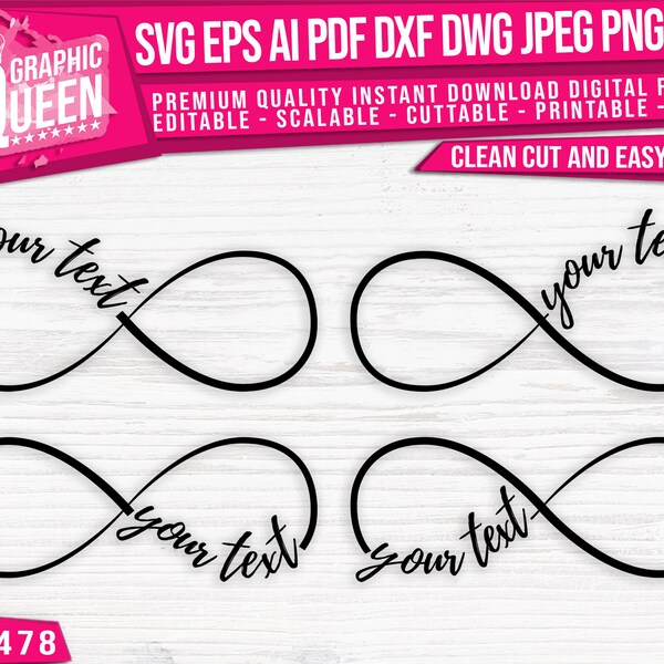 Svg Infinity Symbol - Etsy