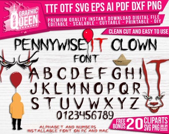 Stephen King Font - Etsy