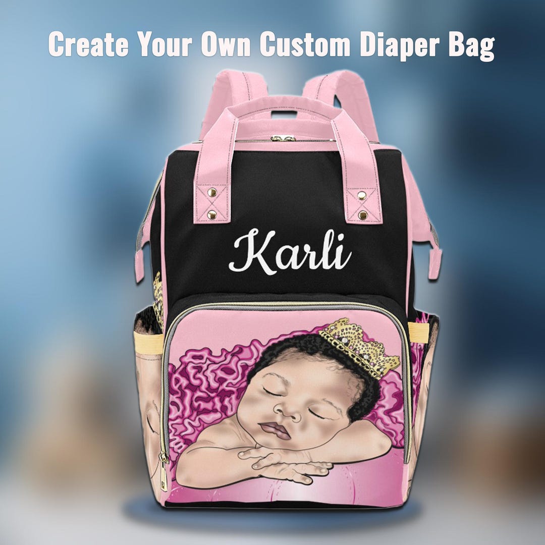 Create Your Own Personalized Diaper Bag Backpack, Custom Baby Bag ...