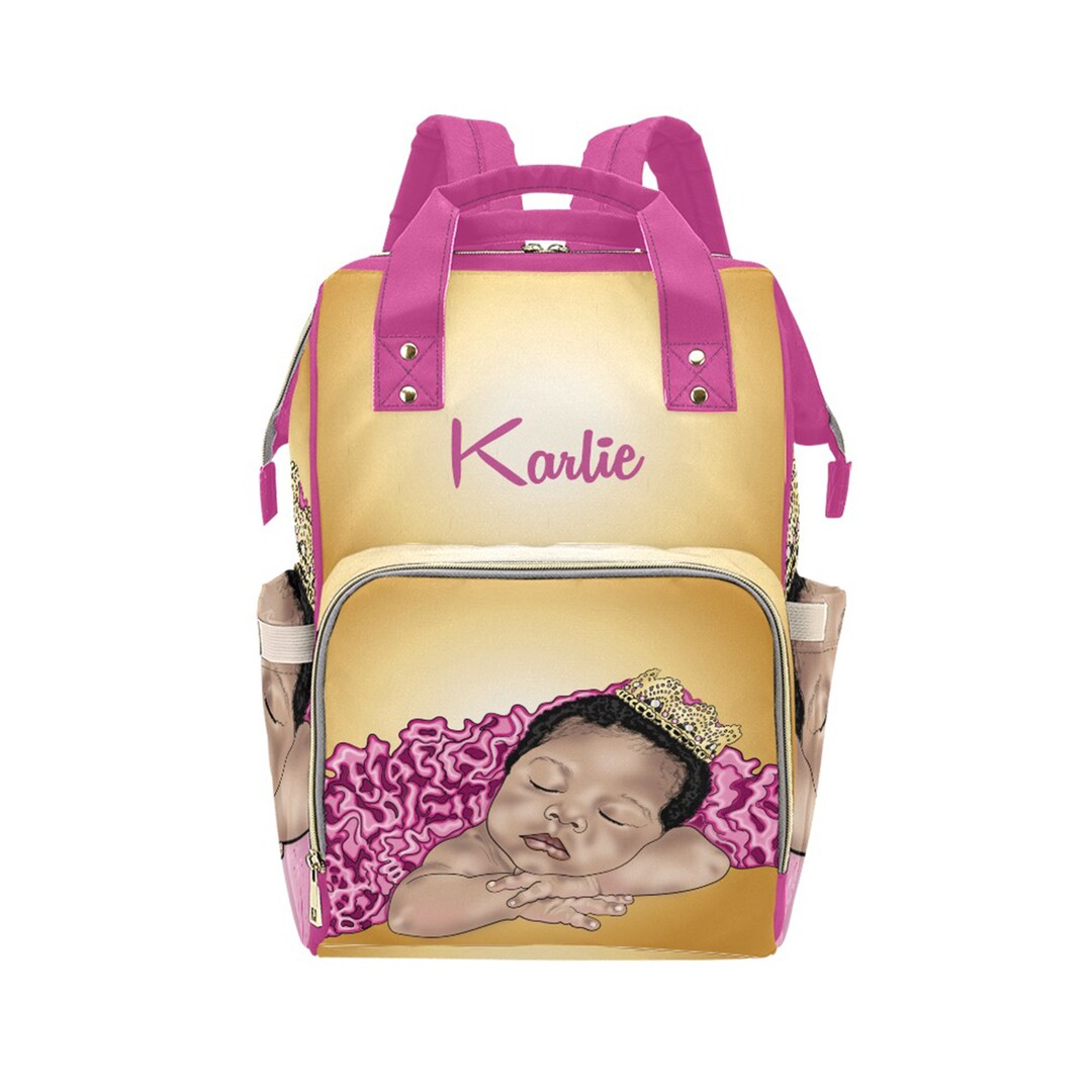 Personalized Princess Baby Bag/ Diaper Bag Backpack/ Clothing Bottles ...