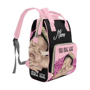 Create Your Own Personalized Baby Bag/ Diaper Bag/ Baby Backpack/ Photo ...