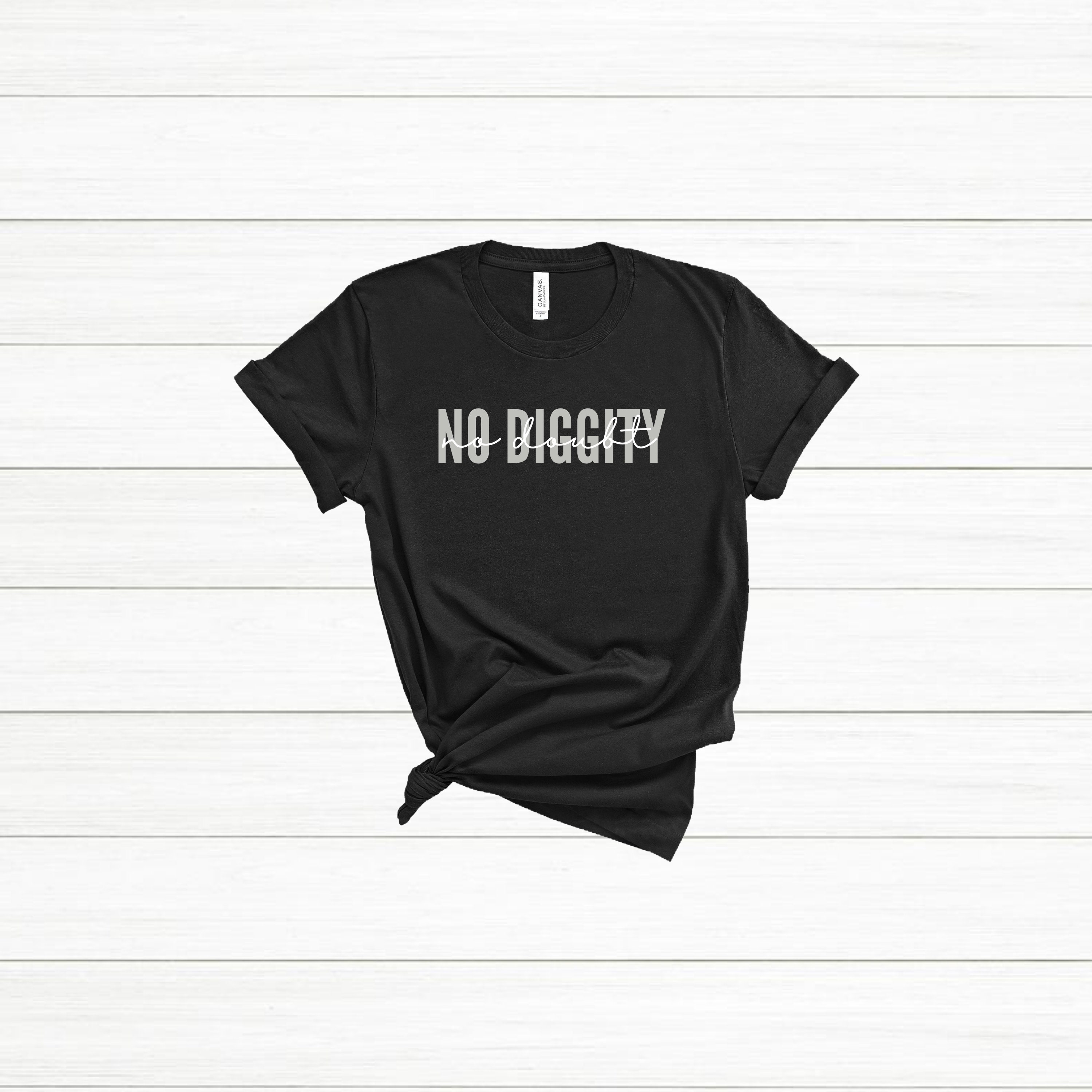 No Diggity adult t-shirt / adult shirt / No Diggity No Doubt | Etsy
