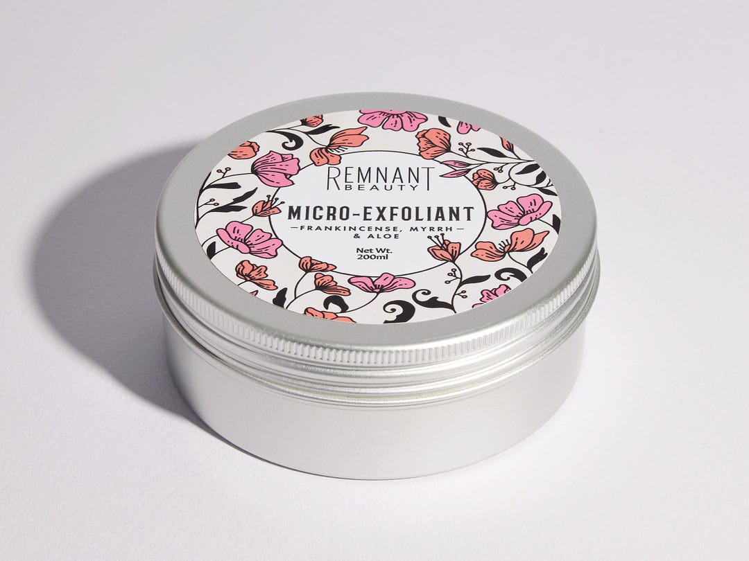 Frankincense, Myrrh and Aloe Gentle Nutrient Rich Exfoliator for Dry ...