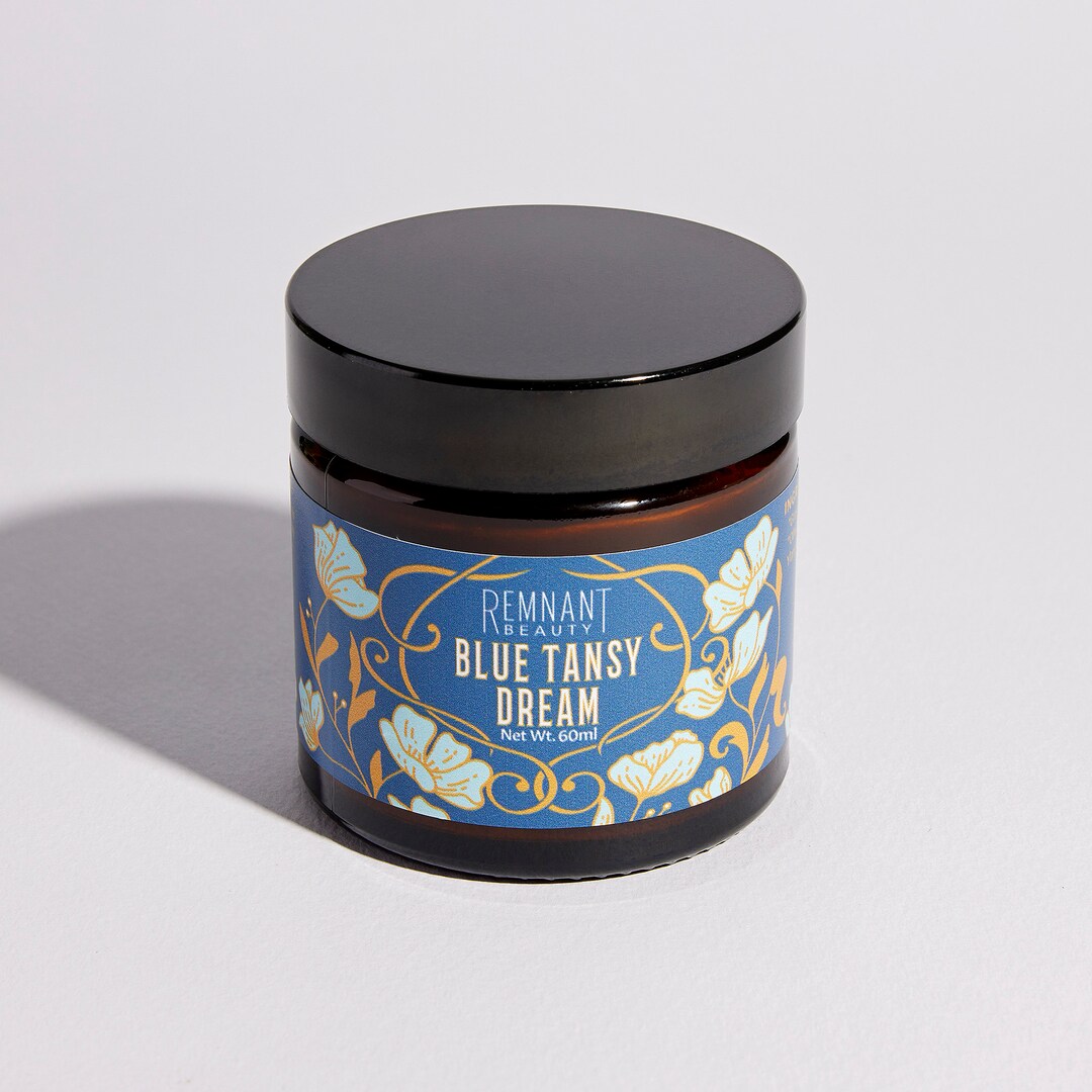 Blue Tansy Dream With Tallow, Lard and Blue Tansy / Tallow Skin Cream ...