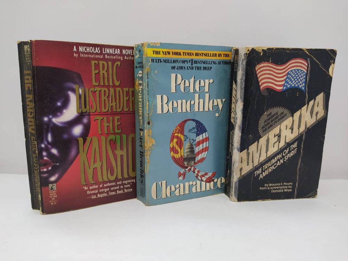 Multi Set of 7 Books Between © 1982-2010 - Etsy