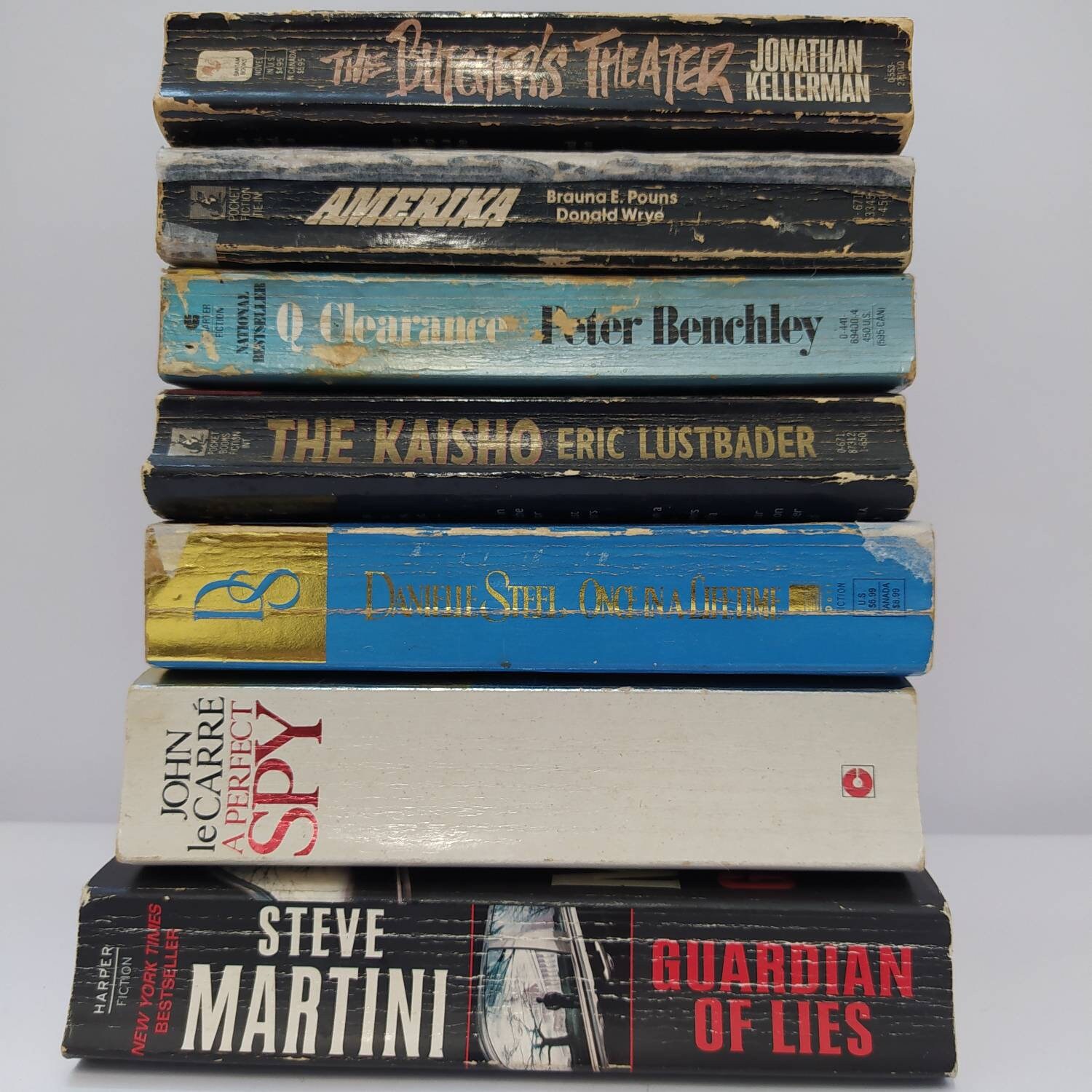 Multi Set of 7 Books Between © 1982-2010 - Etsy