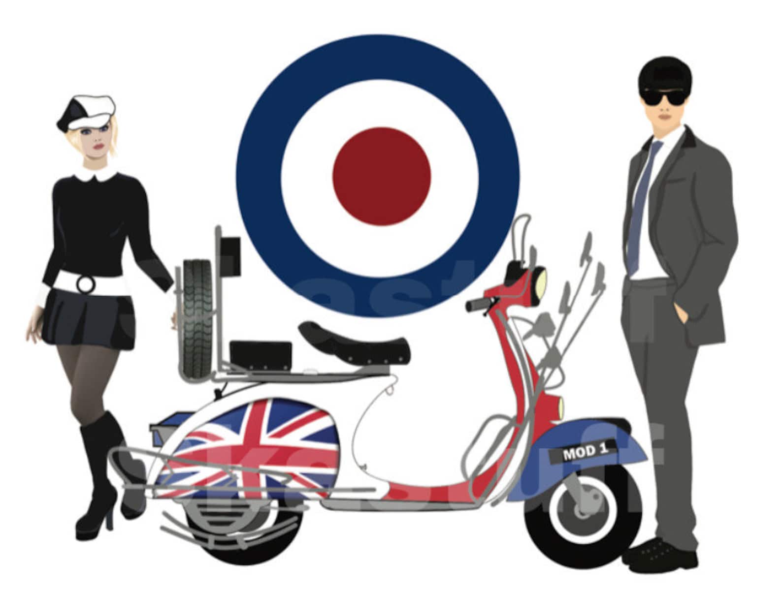 Ska skinhead mod and two tone posters | Etsy