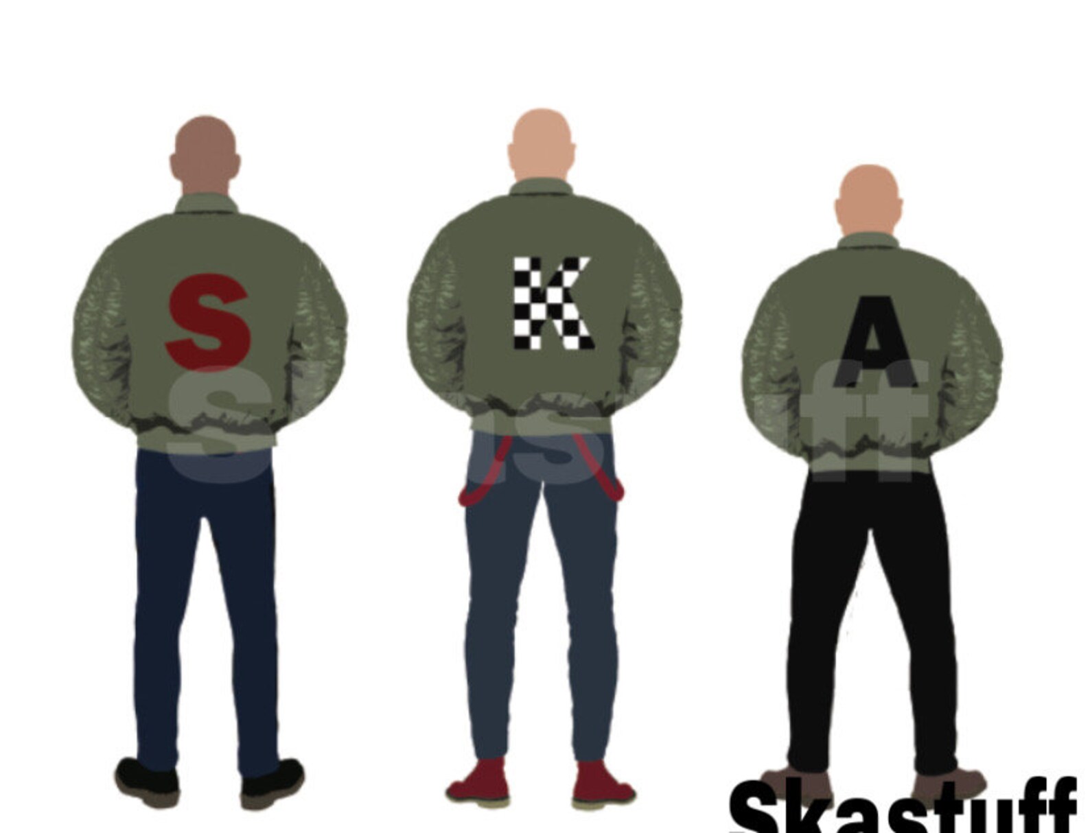 Ska skinhead mod and two tone posters | Etsy