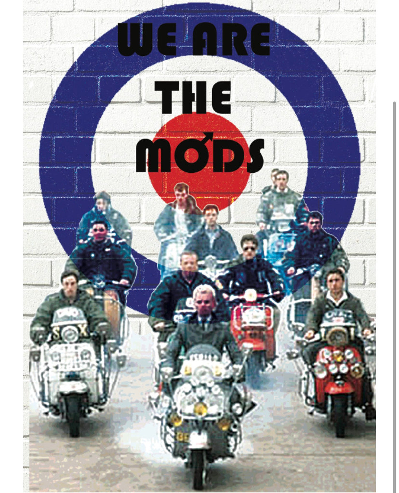 A4 metal signs mod ska northern soul etc | Etsy