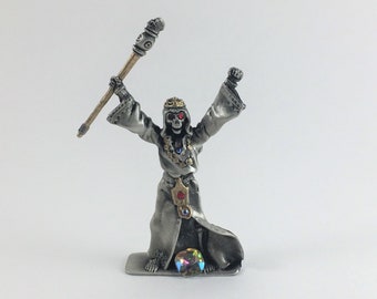 Pewter Skeleton | Etsy