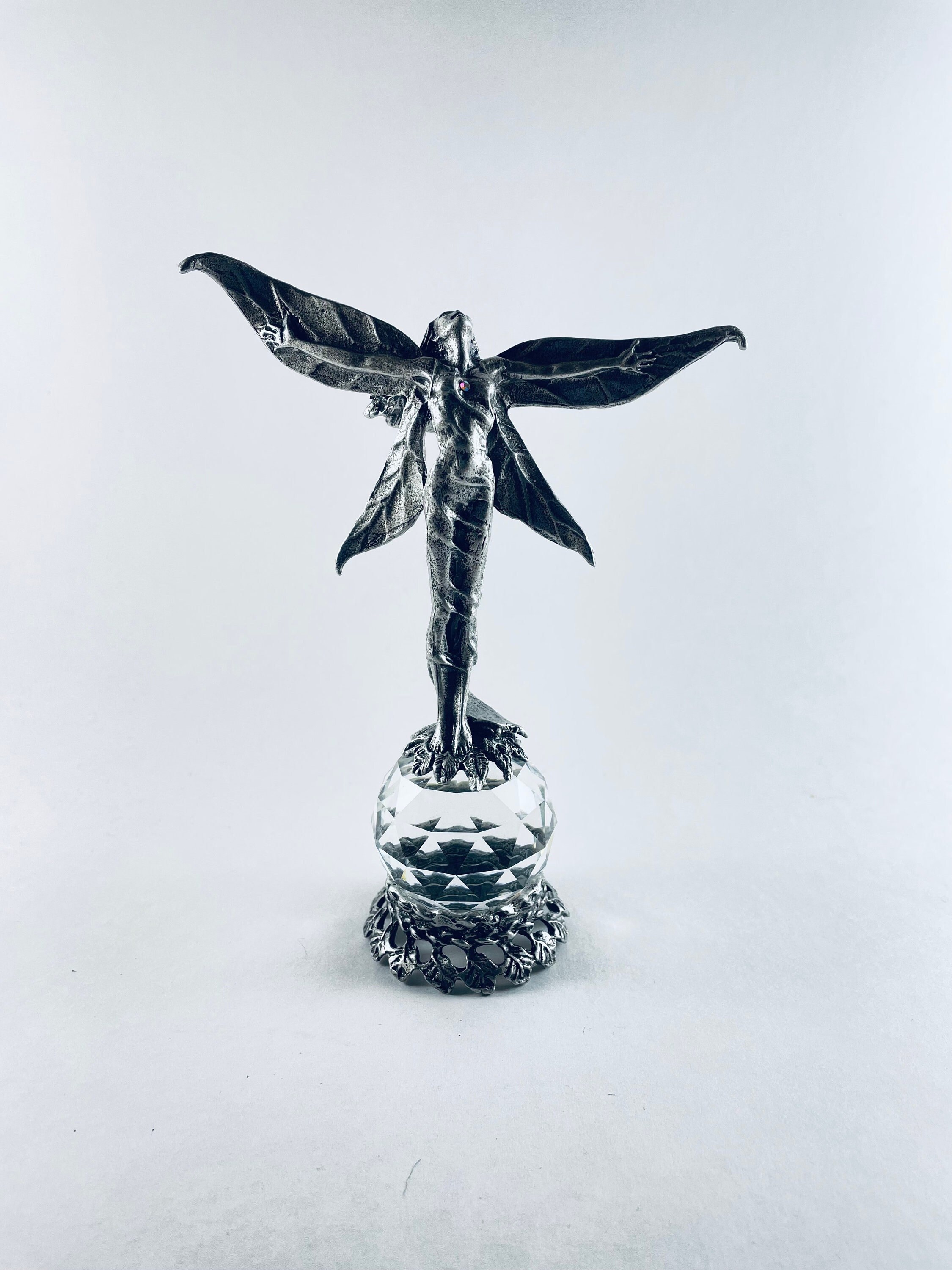 Pewter Fairy Statues