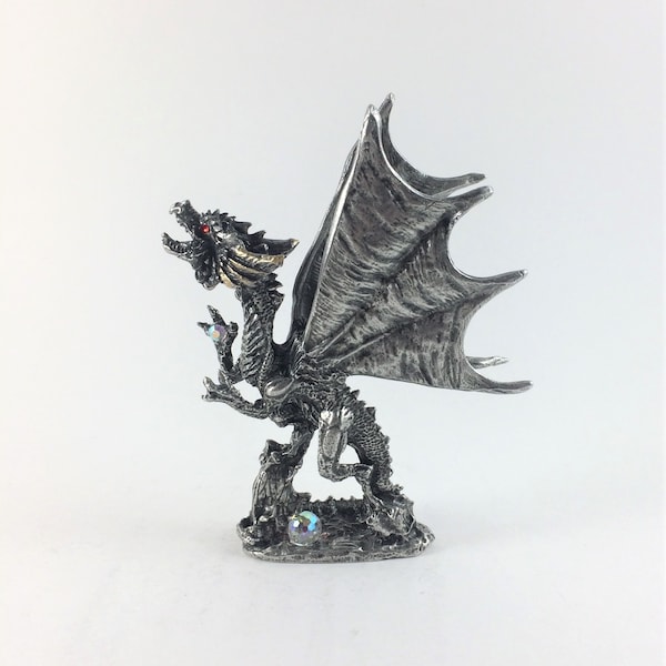 Pewter Dragon - Etsy