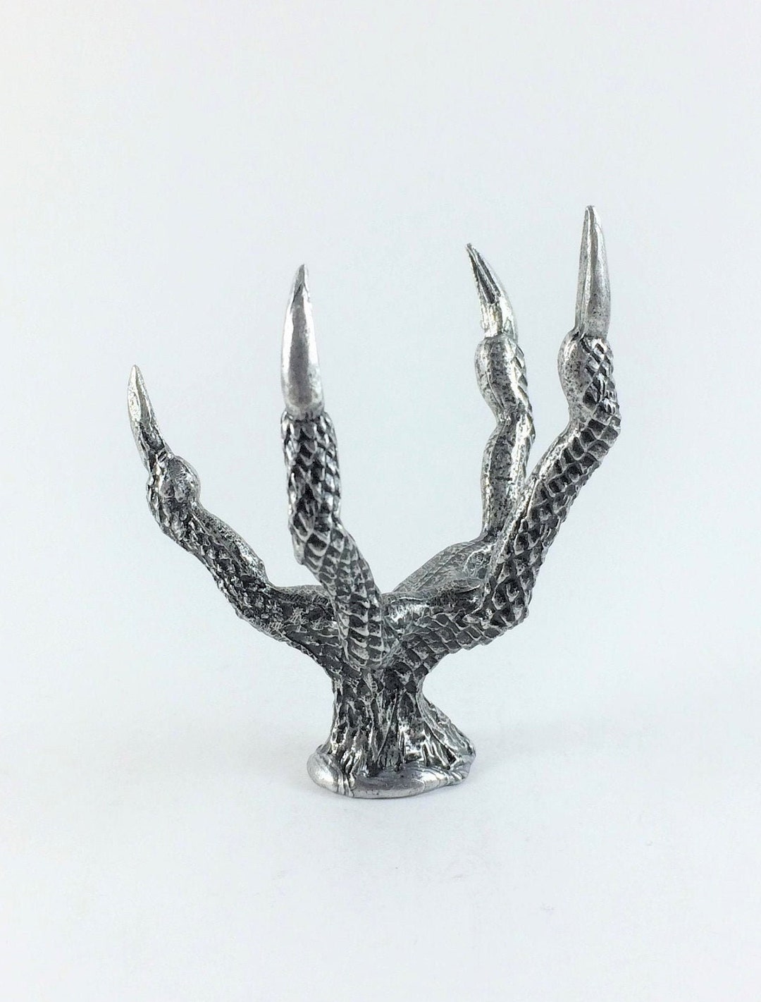 Pewter Dragon Claw Stand for 50mm Ball - Hand-buffed Satin Finish - Etsy