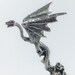 Pewter Wizard Dragon Master With Crystals Satin Matte Finish - Etsy