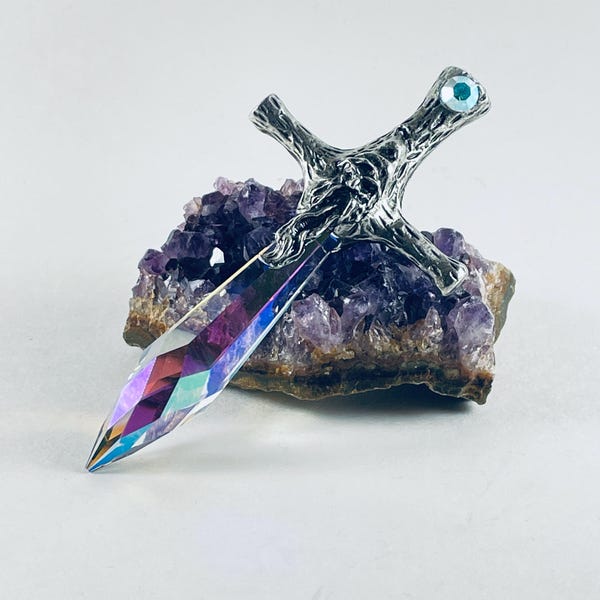 Mini Sword Crystal - Etsy