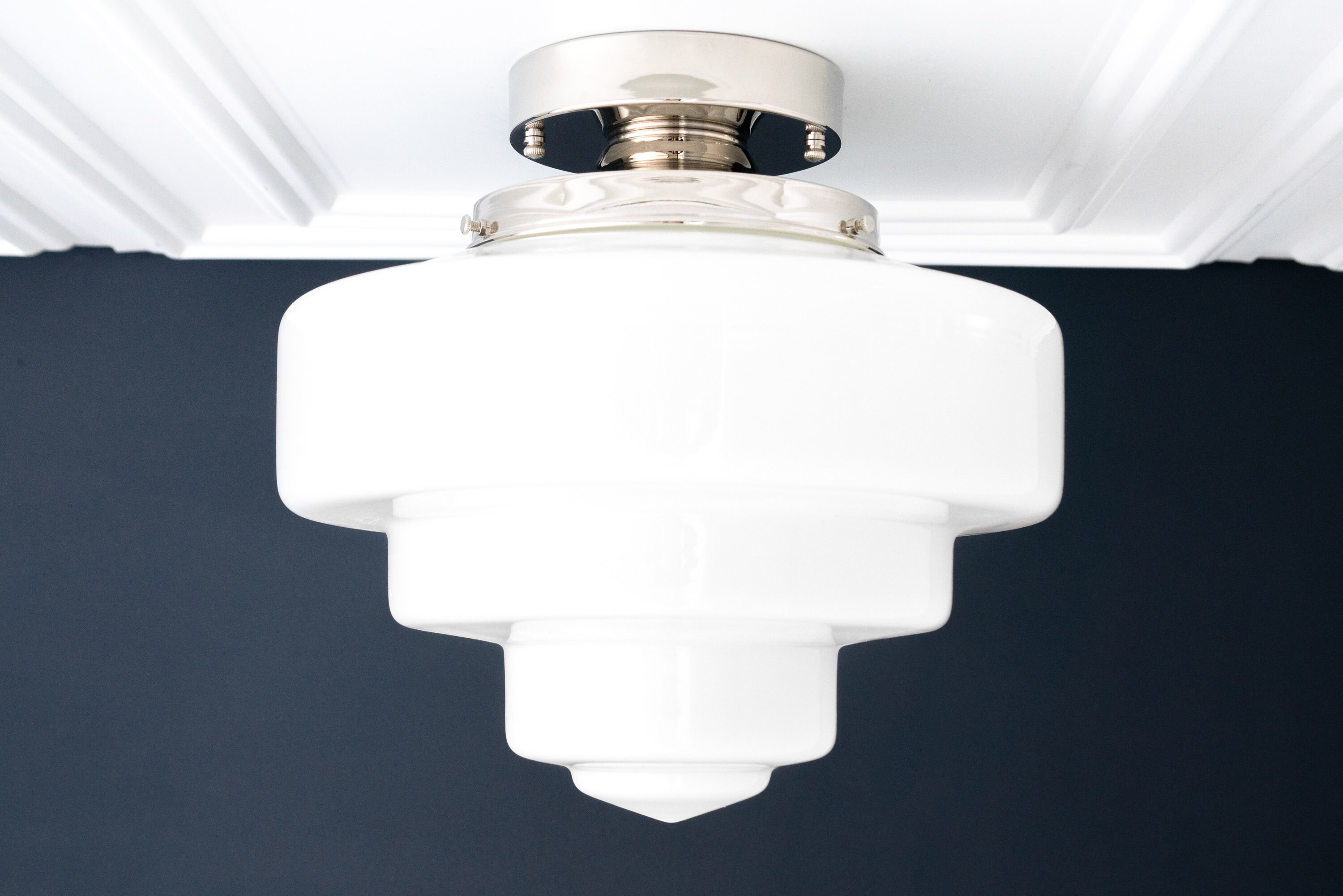 Wedding Cake Light Large Ceiling Light 12 Inch Globe - Etsy