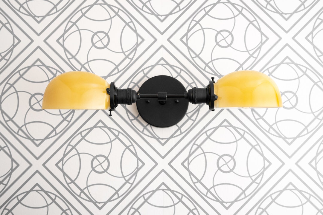 Retro Bathroom Light Vintage Vanity Lamp Parabolic Art - Etsy