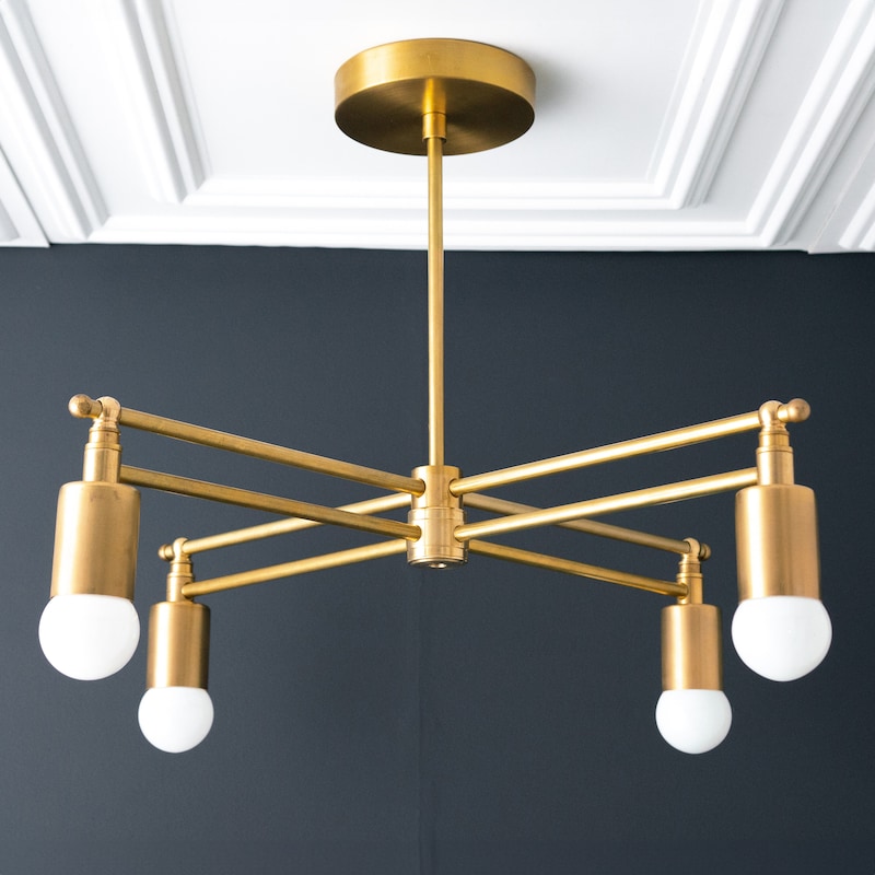 Modern Simple Chandelier - Etsy