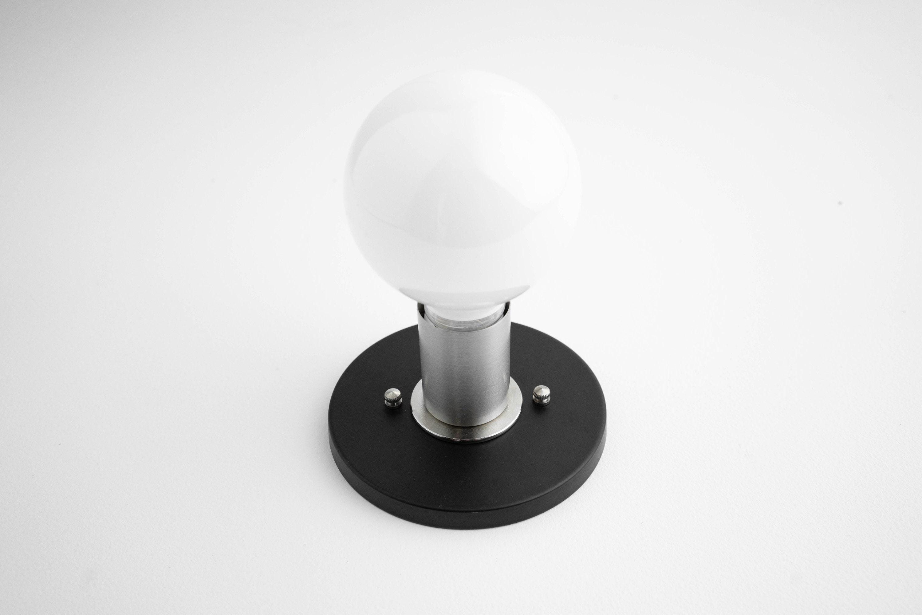 Simple Light Fixture - Ceiling Light - Wall Light - Large Bulb Light ...