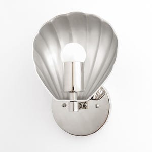 Art Deco - Scallop Shade - Wall Light - Deco Sconce - Sea Shell Light ...