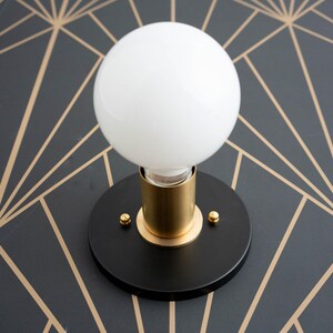 Simple Light Fixture - Ceiling Light - Wall Light - Large Bulb Light ...