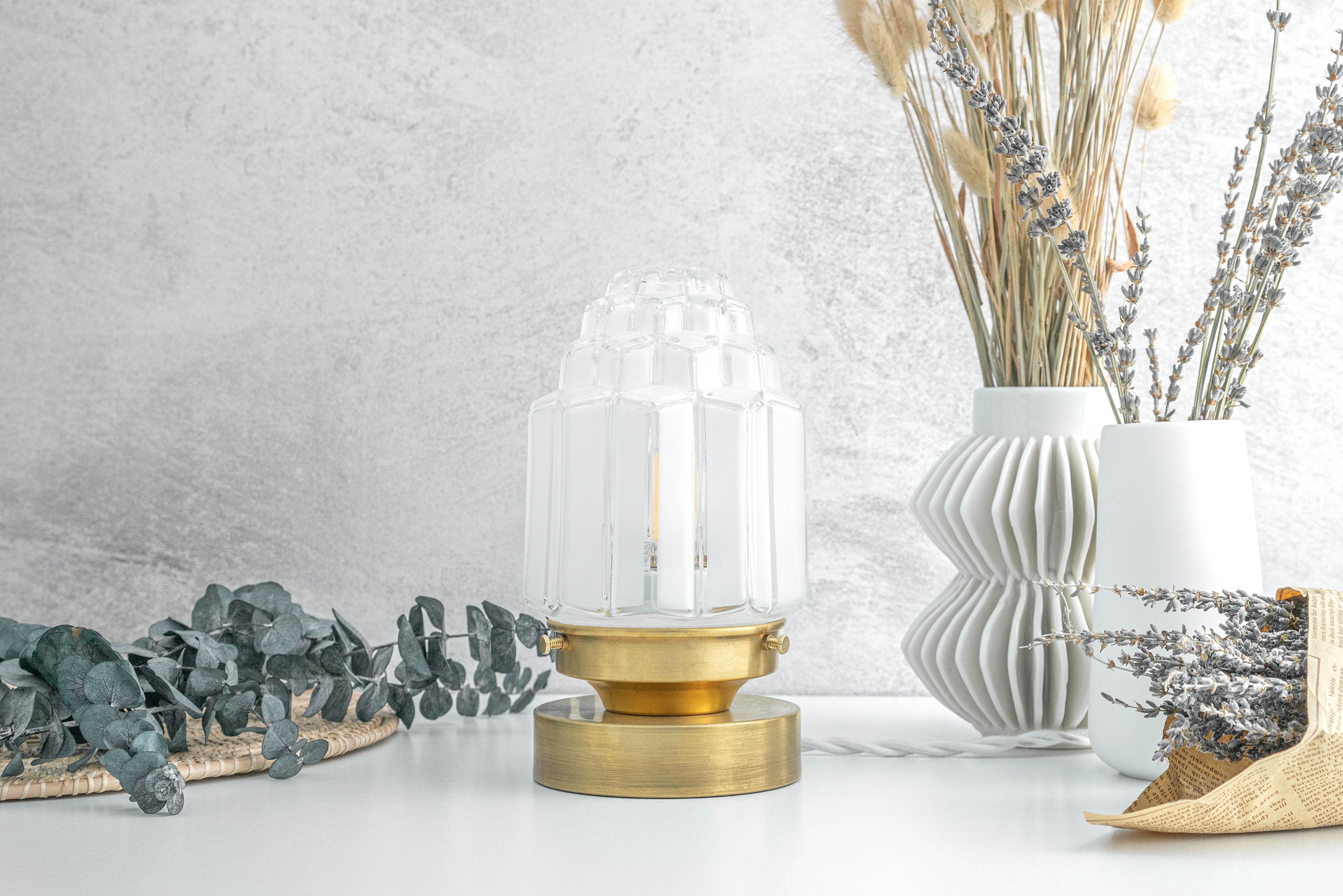 Deco Table Lamp - Cool Lamp - Globe Lamp - Table Globe - Hallway Light ...