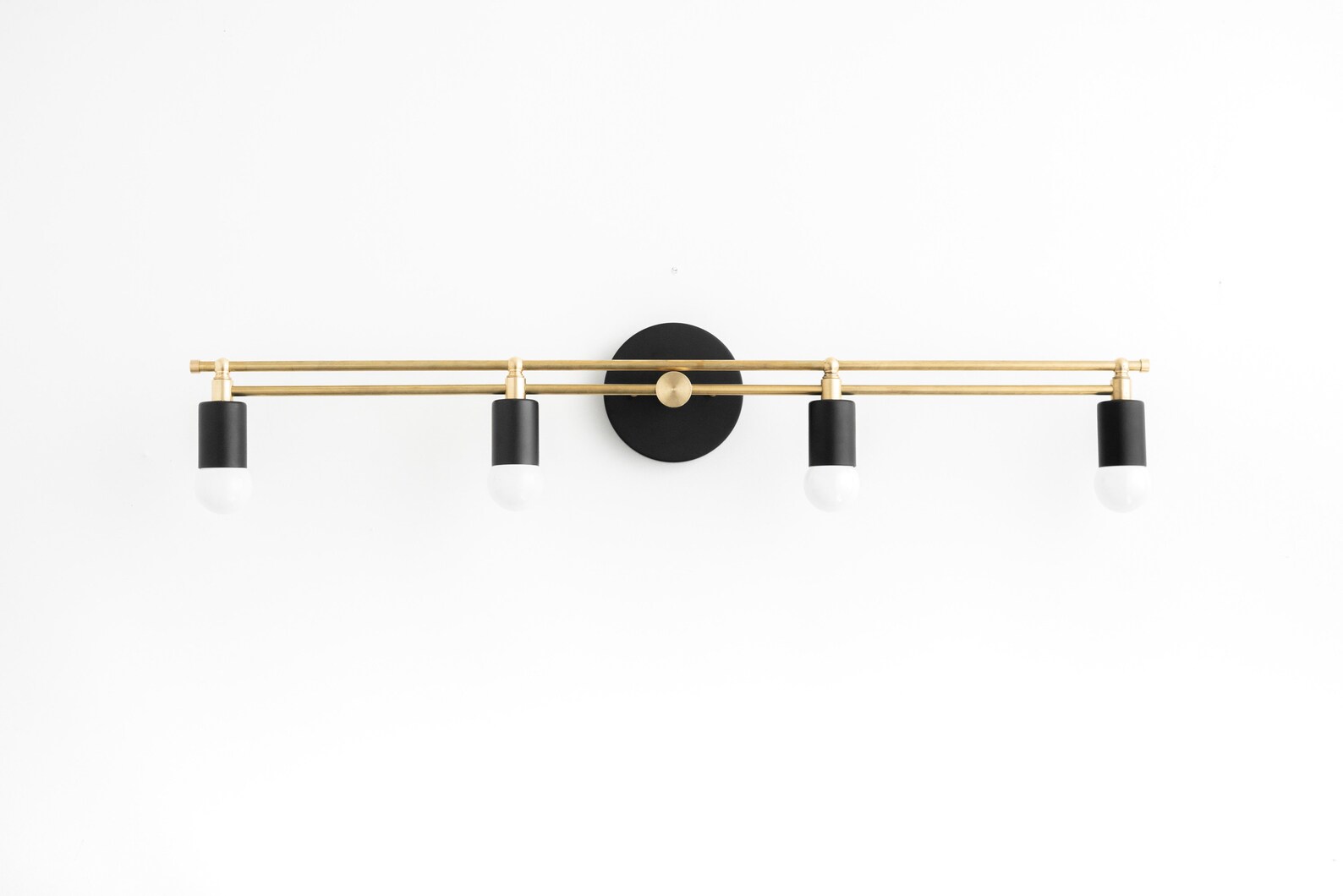 4 Bulb Vanity Long Light Fixture Bathroom Lighting - Etsy