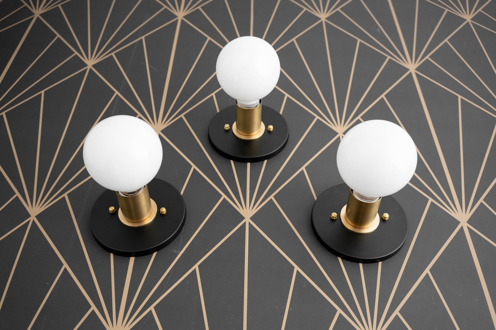 Simple Light Fixture Ceiling Light Wall Light Large Bulb | Etsy