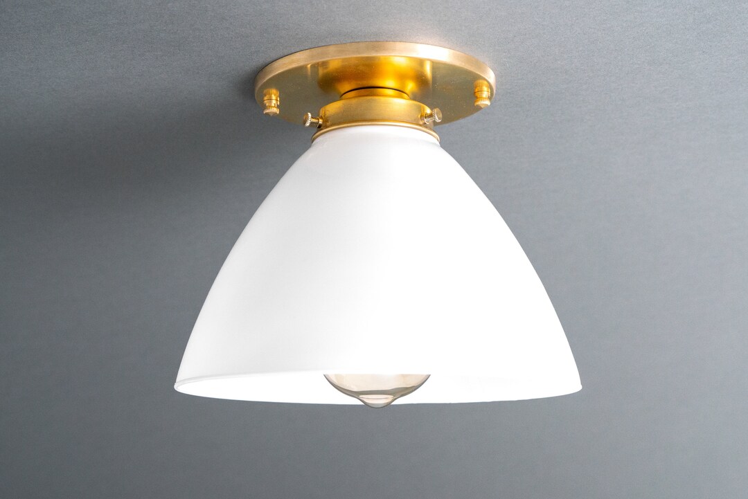 Simple Lighting Modern Ceiling Light Light Fixture Glass - Etsy