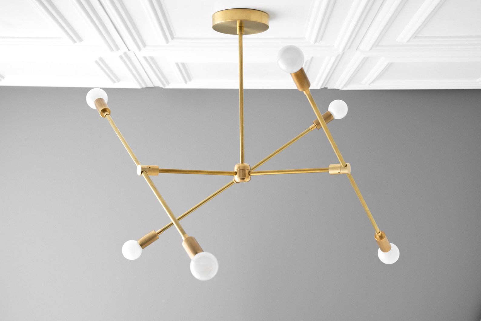 Mobile Light Chandelier Ceiling Fixtures Minimalist | Etsy