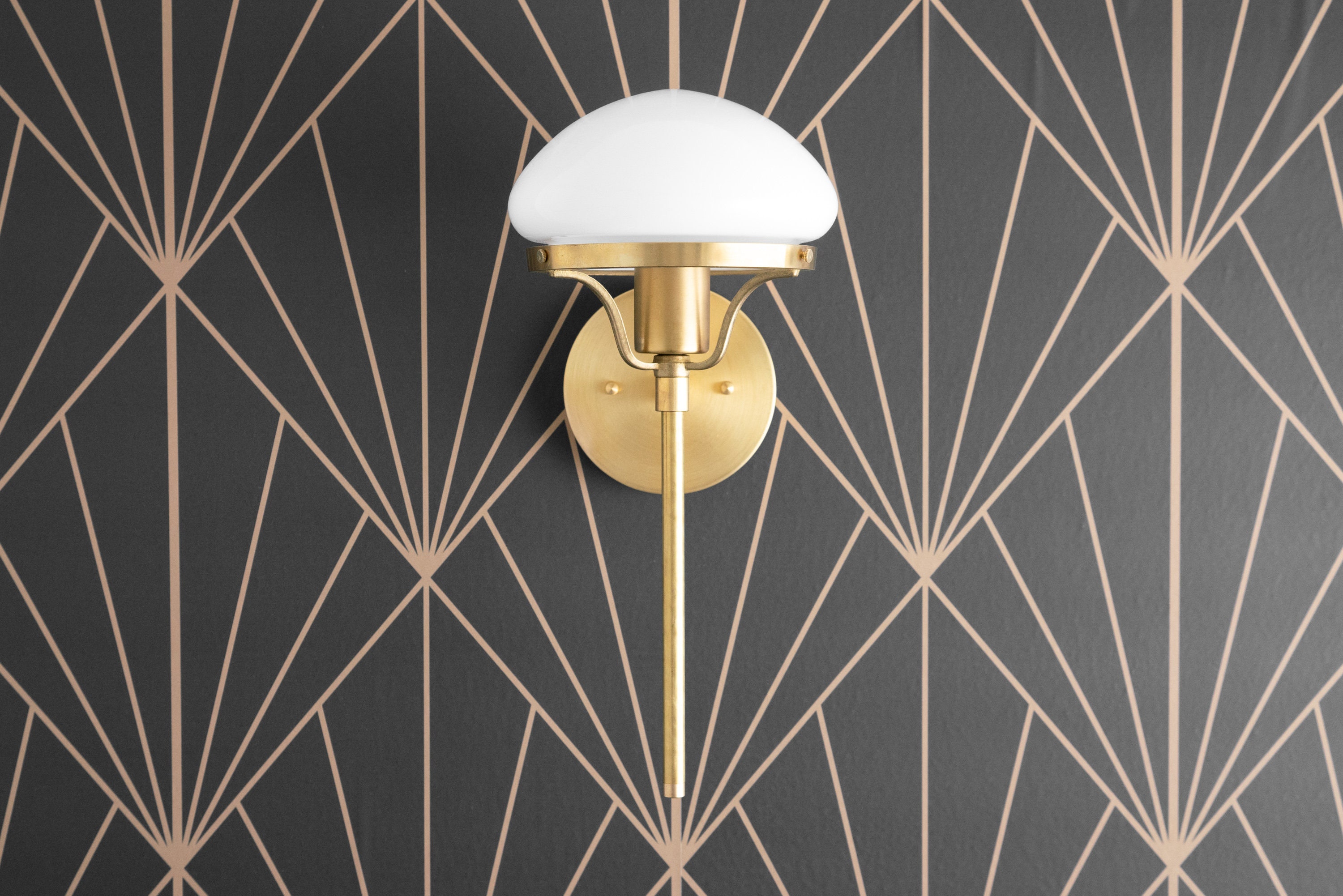 Deco Wall Fixture Decorative Sconce Art Deco Sconces - Etsy