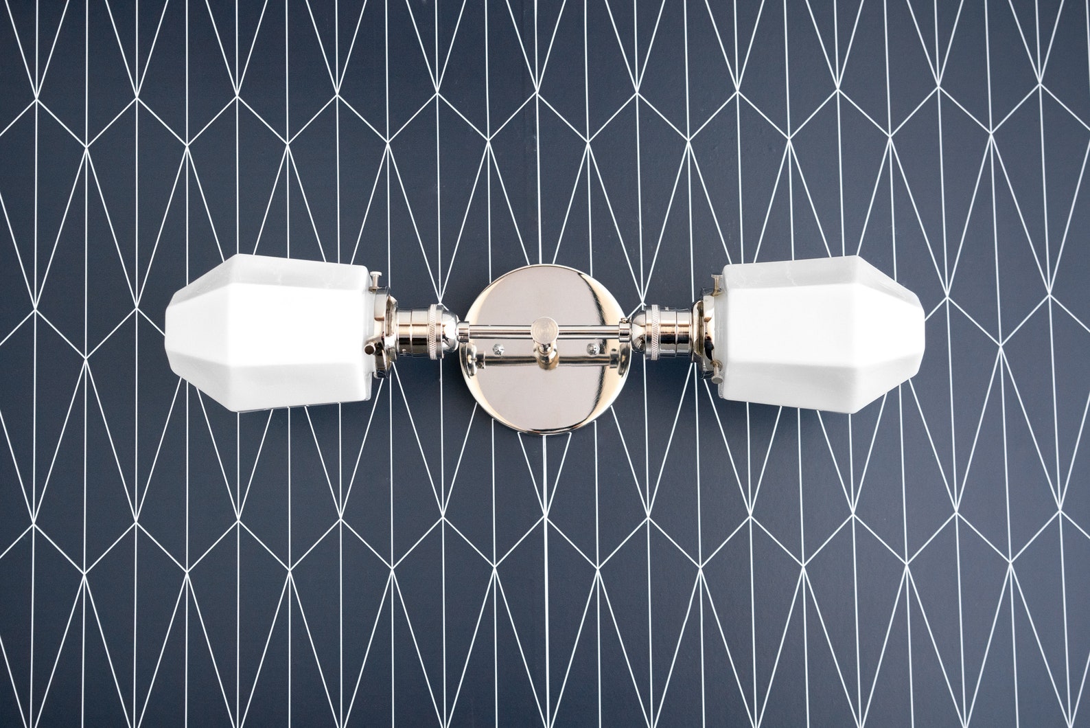 Parabolic Vanity Light Bathroom Fixture Opal Light - Etsy