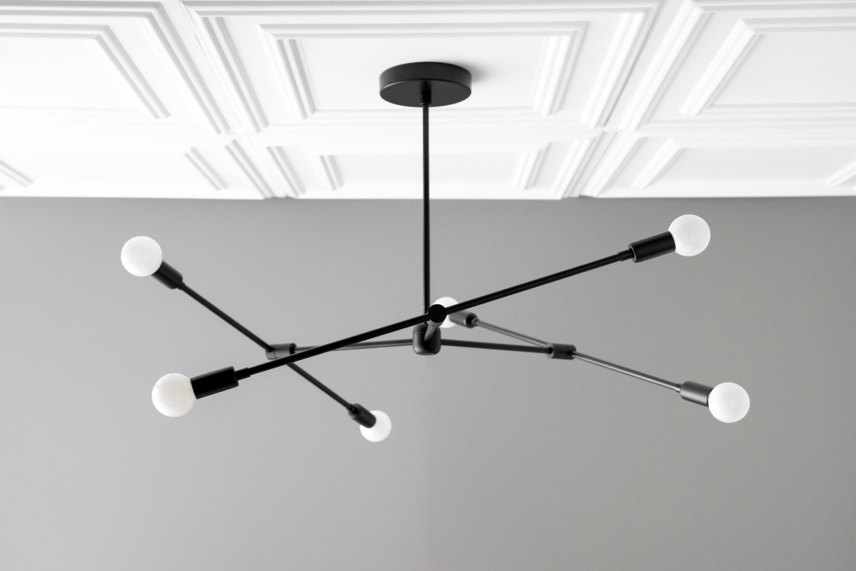 Mobile Light Chandelier Ceiling Fixtures Minimalist | Etsy