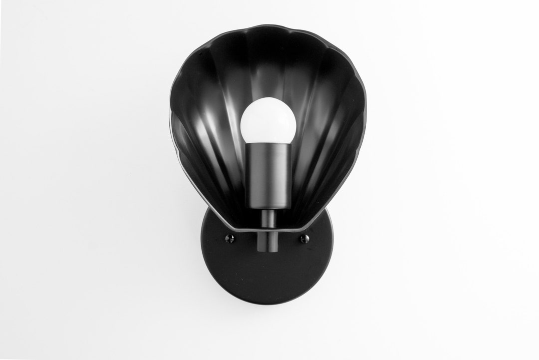 Art Deco Scallop Shade Wall Light Deco Sconce Sea Shell Light Deco ...