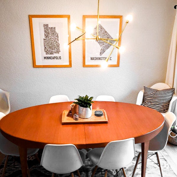 Mobile Light Chandelier Ceiling Fixtures Minimalist | Etsy