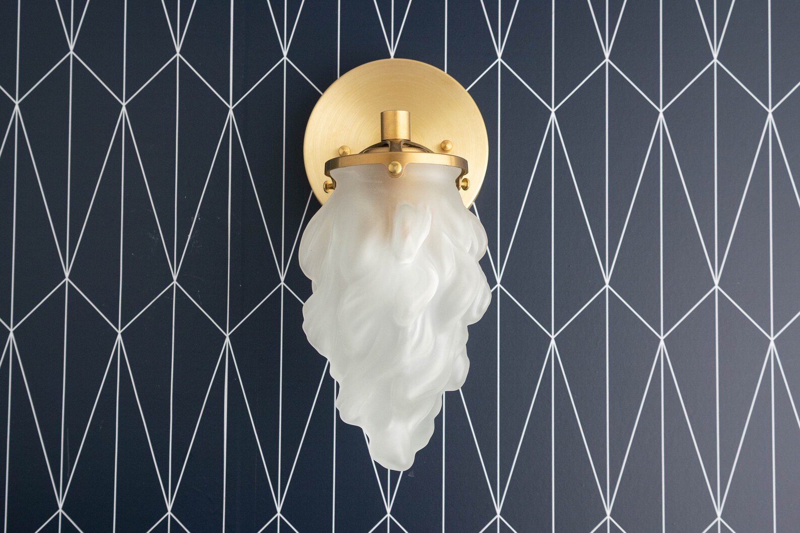 Art Deco Torch Sconce Brass Wall Light Wall Sconces - Etsy