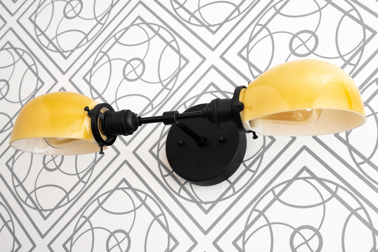 Retro Bathroom Light Vintage Vanity Lamp Parabolic Art - Etsy