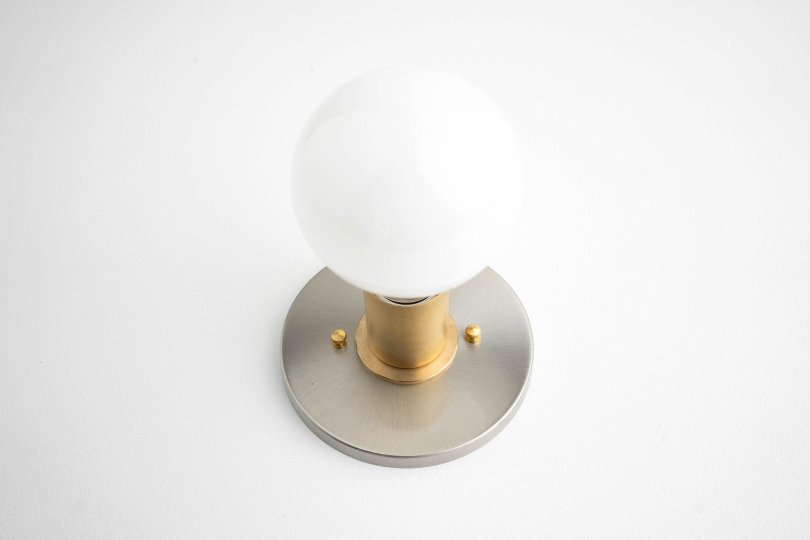 Simple Light Fixture - Ceiling Light - Wall Light - Large Bulb Light ...