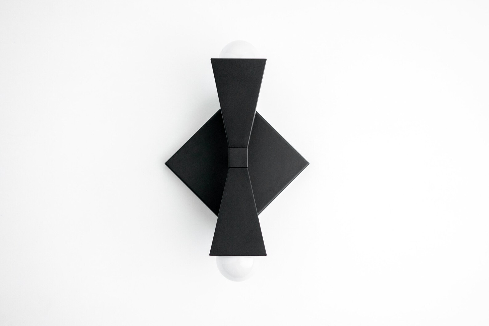 Geometric Wall Light Art Deco Sconce Brass Wall Light | Etsy