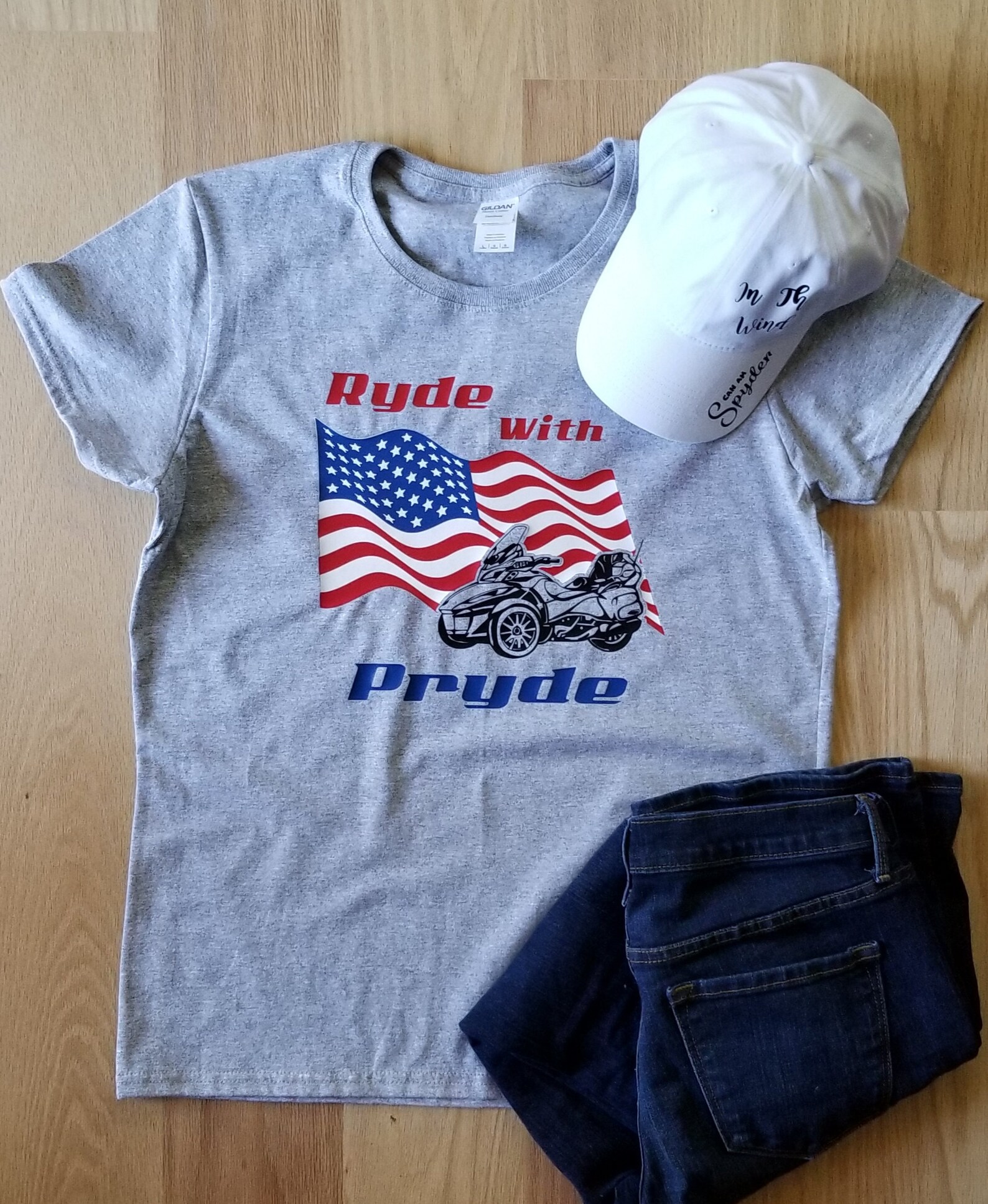 Can Am Spyder "ryde With Pryde" T Shirt - Etsy