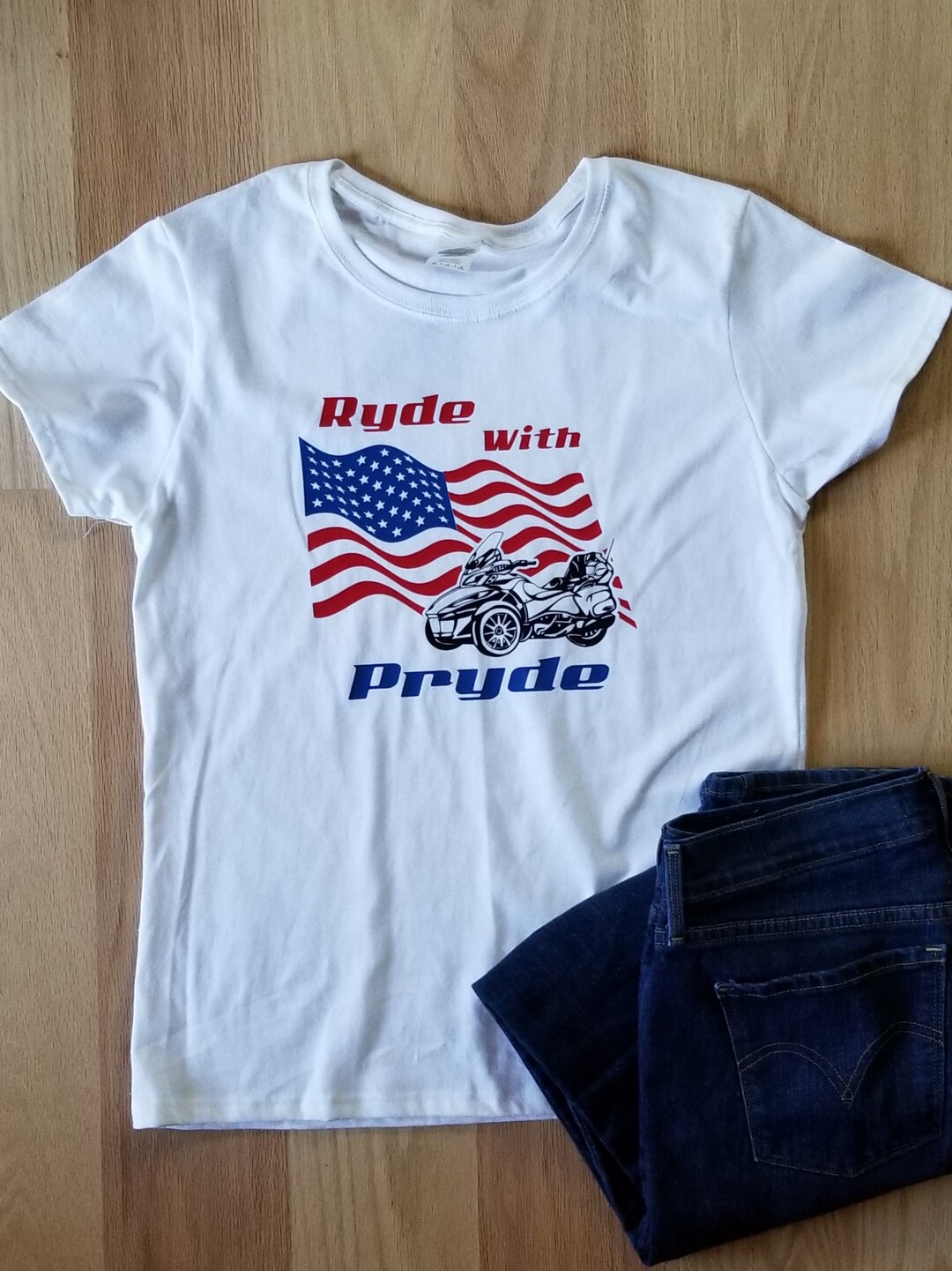 Can Am Spyder "ryde With Pryde" T Shirt - Etsy