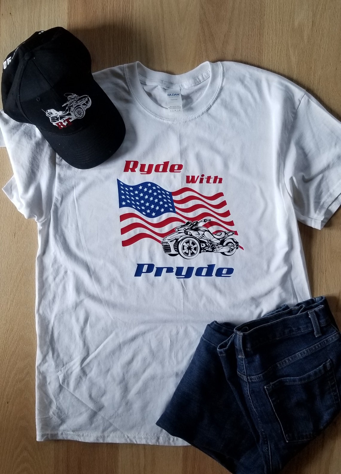 Can Am Spyder "ryde With Pryde" T Shirt - Etsy