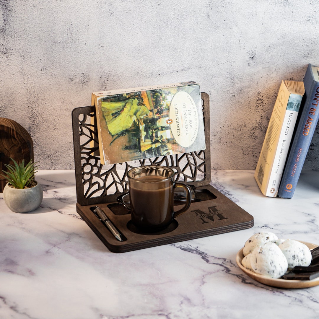 Personalized Book Holder, Book Stand, Custom Book Nook, Mother Daughter ...