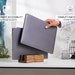 Personalized Wooden Laptop Stand, Dual Slot Ergonomic Desk Organizer ...