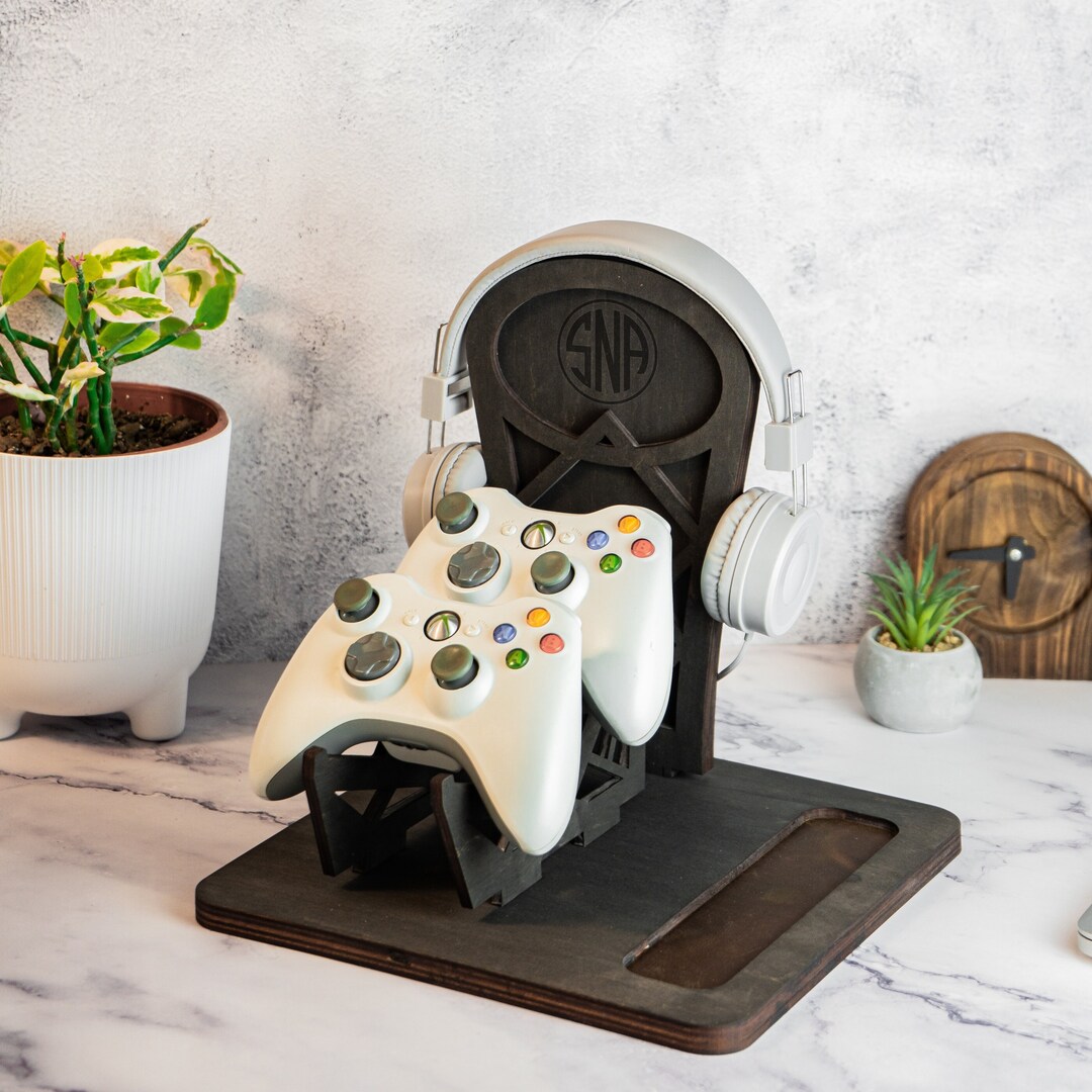 Custom Controller Holder, Gamepads Stand, Back to School Gift, Monogram ...