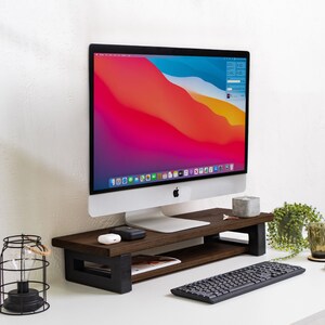 Custom Monitor Stand, Monitor Riser, Display Laptop Stand, Handmade ...