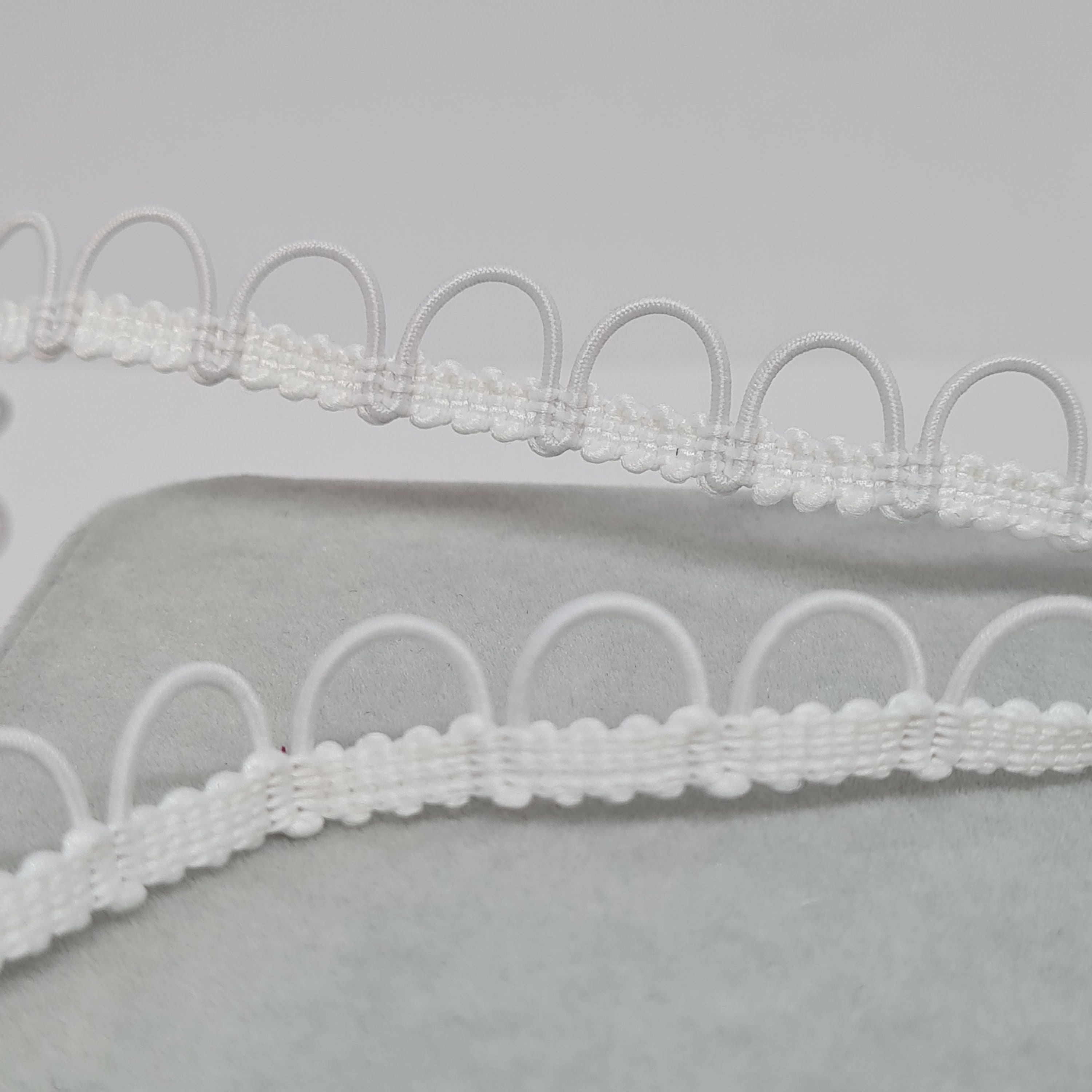 White Button Loop Trim for Bridal Dress Wedding Button Elastic Loops - Etsy