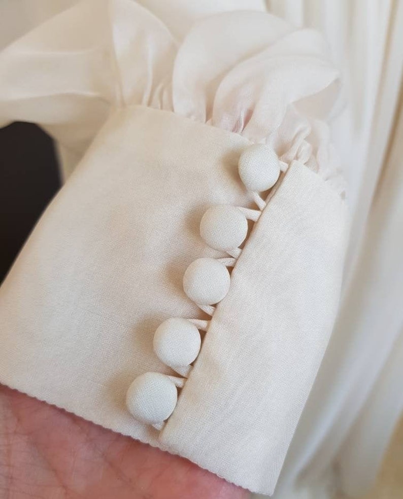 Bridal Dress Buttons White Bridal Covered Buttons for Elegant Dress - Etsy