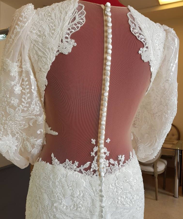 Bridal Dress Buttons White Bridal-covered Buttons for Elegant Dress ...